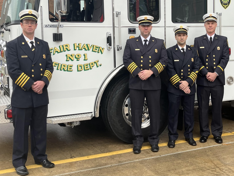 2024 Fire Department Officers – Fair Haven Volunteer Fire Company No. 1